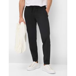 Brax Herren Chinohose "Style PHIL", schwarz, Gr. 36, 74% Polyester, 22% Viskose, 4% Elasthan, Hosen