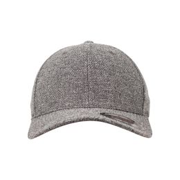 Flex Cap Flexfit "Flexfit Unisex Flexfit Melange Cap", Gr. L/XL, schwarzerdgrau, 98% Polyester, 2% Elasthan, Caps