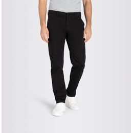 MAC Herren Chinohose "Driver", schwarz, Gr. 40, unifarben, Web, Obermaterial: 89% Baumwolle, 8% Polyester, 3% Elasthan, Hosen, mit Stretch