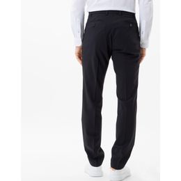 Eurex By Brax Herren Anzughose "Style JAN", schwarz, Gr. 54, Web, 60% Wolle, 38% Polyester, 2% Elasthan, Hosen
