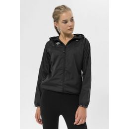 MOROTAI Damen Windbreaker "MOROTAI Damen MOROTAI Light Windbreaker"schwarz, Gr. XS, mehrfarbig, 100% Polyester, Jacken