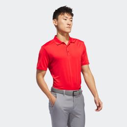 Herren Poloshirt "CORE adidas Performance PRIMEGREEN"collegiate rot, Gr. XL, adidas Performance, Obermaterial: 100% Polyester, Shirts