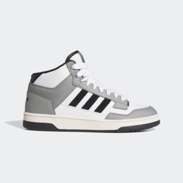 Herren Sneaker "RAPID COURT MID", adidas Sportswear, Gr. 45, schwarz-wei&szlig;, Leder, Synthetik, Schuhe