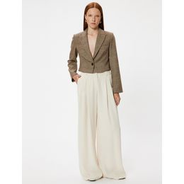KOTON Blazer Damen Gr&ouml;&szlig;e 46 beige / braun