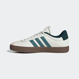 Herren Sneaker "VL COURT 3.0", adidas Sportswear, Gr. 44, wei&szlig;, Leder, Synthetik, Schuhe, inspiriert vom Design des adidas samba