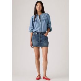 Levi's LEVI'S Damen Jeansrock "ICON SKIRT"phoenix rising skirt, Gr. 28, Web, Obermaterial: 100% Baumwolle, R&ouml;cke, mit Used-Effekten und ausgefransten Kanten