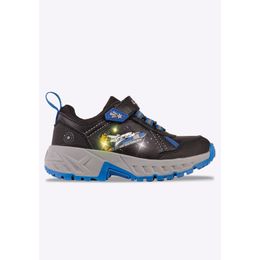 Lotto M&auml;dchen Sneaker "REKATO K", Gr. 34, blau, Synthetik, Schuhe, mit coolem Blinkeffekt