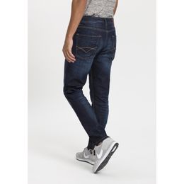 Bruno Banani Herren Comfort-fit-Jeans "Floyd", blau, Basic, Gr. 32, Denim/Jeans, Obermaterial: 82% Baumwolle, 16% Polyester, 2% Elasthan, Jeans,
