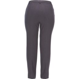 KjBRAND Damen Stoffhose "Hose Bea in Bi-Stretch Kammgarnoptik mit B&uuml;gelfalte", grau, Gr. 23, unifarben, Web, Obermaterial: 63% Polyester, 35%