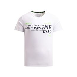 CAMP DAVID Shirt male White size XL