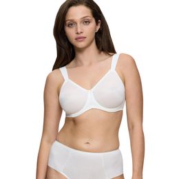 Triumph Damen Minimizer-BH "Essential Minimizer", Gr. 85, gelb, Obermaterial: 71% Polyamid, 29% Elasthan (LYCRA), gemustert, leicht gl&auml;nzend,