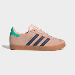 M&auml;dchen Sneaker "GAZELLE", adidas originals, Gr. 36blush pink, night indigo, hi, res gr&uuml;n, Leder, Synthetik, Schuhe, f&uuml;r Kinder und Jugendliche