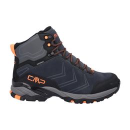 CMP Herren Outdoorschuh "MELNICK MID TREKKING SHOES WP", Gr. 44, blau, Leder, Synthetik, Schuhe, wasserdicht