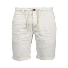 Blend Herren Shorts "Shorts BHLias", wei&szlig;, Gr. XL, Obermaterial: 55% Leinen LI. 45% Baumwolle CO., Hosen