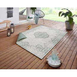 Teppich Hanse Home, B:80cm H:5mm L:150cm, beige, Polypropylen (PP), Wohnzimmer, Teppiche, "CEBU Wendeteppich", In-& Outdoor, Wetterfest, Balkon,