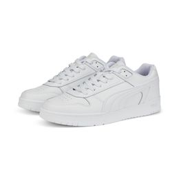 Puma Damen Sneaker "RBD GAME LOW", Gr. 38,5, wei&szlig;, Leder, Schuhe