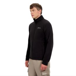 Berghaus Herren Fleecejacke "PRISM MICRO PT IA FL JKT AM"schwarz, Gr. S, Obermaterial: 100% Polyester, Jacken, w&auml;rmende Eigenschaft, sportlicher