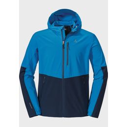 Sch&ouml;ffel SCH&Ouml;FFEL Herren Outdoorjacke "Softshell Jacket Tonion M", blau, Gr. 46, Oberstoff : Aussenseite 92% Polyester Aussenseite 8% Elasthan Innenseite 100%
