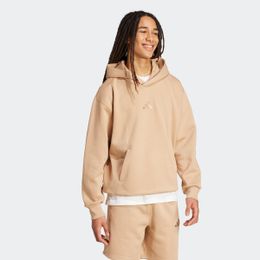 Herren Kapuzensweatshirt "ALL SZN HOODIE", beige, Gr. M, adidas Sportswear, Obermaterial: 70% Baumwolle, 30% Polyester, Sweatshirts