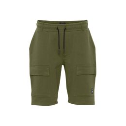 11 Project Herren Sweatshorts "Sweatshorts PRKarlsen", gr&uuml;n, Gr. M, Obermaterial: 100% Baumwolle CO., Hosen