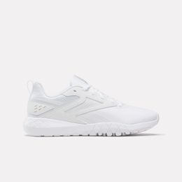 Reebok Damen Trainingsschuh "FLEXAGON ENERGY TR 4", Gr. 42,5footwear wei&szlig;, barely grau, Synthetik, Textil, Schuhe, ideal f&uuml;r Gym und Fitnessstudio