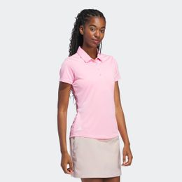 Damen Poloshirt "SOLID PERFORMANCE SLEEVE F&Uuml;R DAMEN"light pink, Gr. S, adidas Performance, Obermaterial: 100% Polyester, Shirts, mit