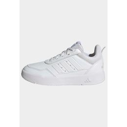 Kinder Sneaker "TENSAUR SPORT 3.0 K", adidas Sportswear, Gr. 40, wei&szlig;, Synthetik, Textil, Schuhe, f&uuml;r Kinder & Jugendliche
