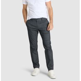 MAC Herren Chinohose "Lennox", blau, Gr. 40, Web, Obermaterial: 50% Baumwolle, 33% Polyester, 15% Viskose, 2% Elasthan, Hosen, aus elastischer