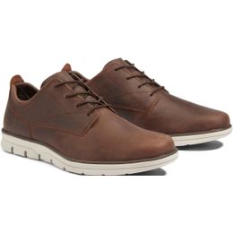Timberland Herren Sneaker "BRADSTREET LOW LACE UP SNEAKER", Gr. 44, braun, Leder, Schuhe