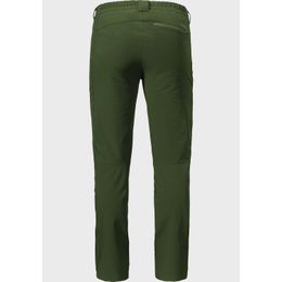 Sch&ouml;ffel SCH&Ouml;FFEL Herren Outdoorhose "Pants Folkstone Warm M", gr&uuml;n, Gr. 56, Oberstoff: 56% Nylon, 34% Polyester, 10% Elasthan, Hosen