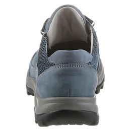 Waldl&auml;ufer WALDL&Auml;UFER Damen Schn&uuml;rschuh "HOLLY", Gr. 6,5, blau, Nubukleder, Textil, Schuhe, mit herausnehmbarem Fu&szlig;bett, Freizeitschuh, Halbschuh, Schn&uuml;rschuh
