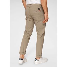 Levi's LEVI'S Herren Chinohose "Chino Taper", beige, Gr. 38, unifarben, Web, Obermaterial: 98% Baumwolle, 2% Elasthan, Hosen, mit optimalem Stretchanteil