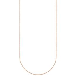 Firetti Damen Collierkettchen "Schmuck Geschenk Silber 925 Rundankerkettengl. in mehreren Breiten", 42, Silber 925 (Sterlingsilber), B: 1,1mm, rosa,