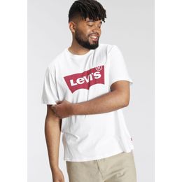LEVI'S&reg; PLUS LEVI'S PLUS Herren T-Shirt "LE B&T BIG GRAPHIC TEE", wei&szlig;, Gr. 5XL, bedruckt, Jersey, Obermaterial: 100% Baumwolle, Shirts, mit Logofrontprint