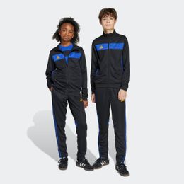 Kinder Trainingsanzug "TIRO 25 ESSENTIALS KIDS", gelb, Gr. 176, adidas Performance, Obermaterial: 100% Polyester, Sportanz&uuml;ge, f&uuml;r Kinder, mit 2