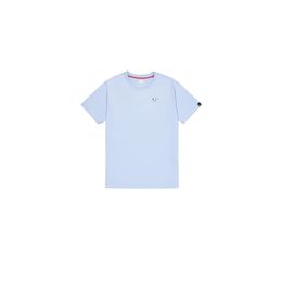 Herren T-Shirt "Backprint T-Shirt Mirror Camo"artic blau, Gr. XXXL, Alpha Industries, Obermaterial: 100% Baumwolle, Shirts