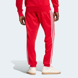 Herren Sporthose "SST"better scarlet, normal, gr., Gr. XXL, adidas originals, Obermaterial: 70% Polyester, 30% Baumwolle, Hosen
