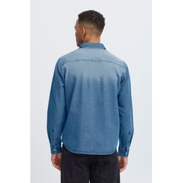 Blend Herren Jeanshemd "Jeanshemd BHDargo", blau, Gr. 3X, Obermaterial: 100% Baumwolle CO., Hemden