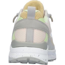 Waldl&auml;ufer WALDL&Auml;UFER Damen Slip-On Sneaker "H-CHARLIE", Gr. 3,5, beige, Lederimitat, Textil, kontrastfarbene Details, Schuhe, Schlupfschuh, Bequemschuh in