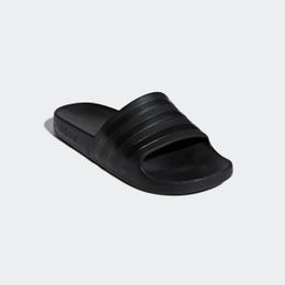 Damen Badesandale "AQUA ADILETTE", adidas Sportswear, Gr. 43, schwarz, Synthetik, Schuhe