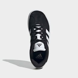 M&auml;dchen Sneaker "VL COURT 3.0", adidas Sportswear, Gr. 38, schwarz-wei&szlig;, Leder, Synthetik, Schuhe, inspiriert vom Design des adidas Handball Spezial