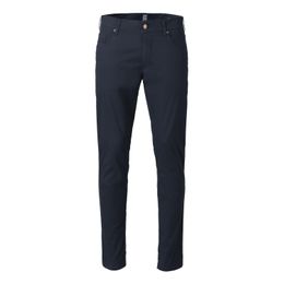 MEYER Herren Chinos "Chino", blau, Gr. 38, unifarben, 97% Baumwolle, 3% Elasthan, Hosen, M5 Serie, sportliche Five Pocket