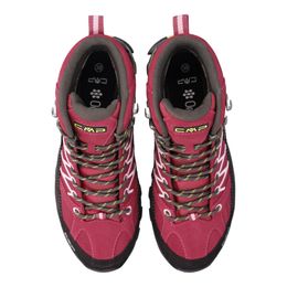 CMP Damen Wanderschuh "RIGEL MID WMN WP TREKKING SHOES", Gr. 39, rot, Leder, Schuhe, wasserdicht