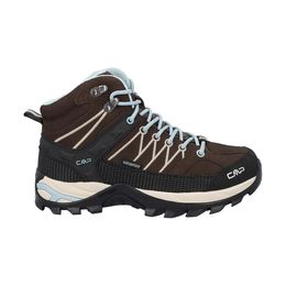 CMP Damen Wanderschuh "RIGEL MID WMN WP TREKKING SHOES", Gr. 37, braun, Leder, Schuhe, wasserdicht