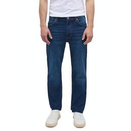Mustang Herren Straight-Jeans "Tramper Straigt", blau, Gr. 36, Denim/Jeans, Obermaterial: 99% Baumwolle, 1% Elasthan, Jeans