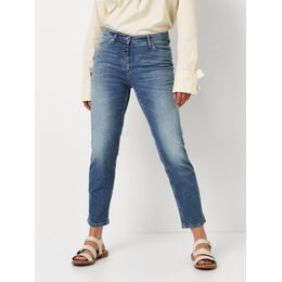 Toni Damen 7/8-Jeans "Perfect Shape", blau, Gr. 34, unifarben, Denim/Jeans, Obermaterial: 92% Baumwolle, 6% Polyester, 2% Elasthan, Jeans, mit Stretch