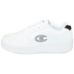 Champion M&auml;dchen Sneaker "RD18 PLATFORM GLITTER G GS", Gr. 38wht, nbk, Synthetik, Schuhe
