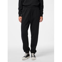Pieces Damen Jogginghose "PCCHILLI HW SWEAT PANTS NOOS BC", schwarz, Gr. M, unifarben, Web, Obermaterial: 60% Baumwolle, 40% Polyester, Hosen