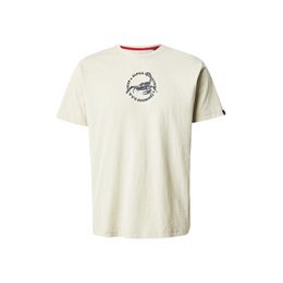 Alpha Industries T-Shirt 'Scorpion' Herren Gr&ouml;&szlig;e XXL marine / grau / greige