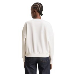 Damen Sweatshirt, wei&szlig;, Gr. XL, Tom Tailor Denim, bedruckt, Sweatware, Obermaterial: 70% Baumwolle, 30% Polyester, Sweatshirts, Rundhals, bequeme